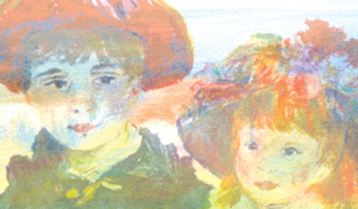 Ruth Burton's Art Blog | Two Sisters by Impressionist Painter Renoir